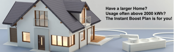 Instant Boost 12 Plan - flat rate upto 3000 kWh | Spark Energy